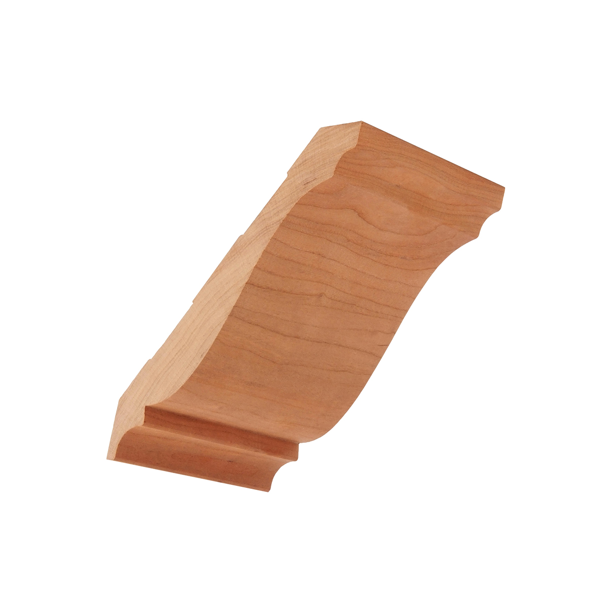 1" x 7-1/4" Cherry Heavy Crown Moulding - B301