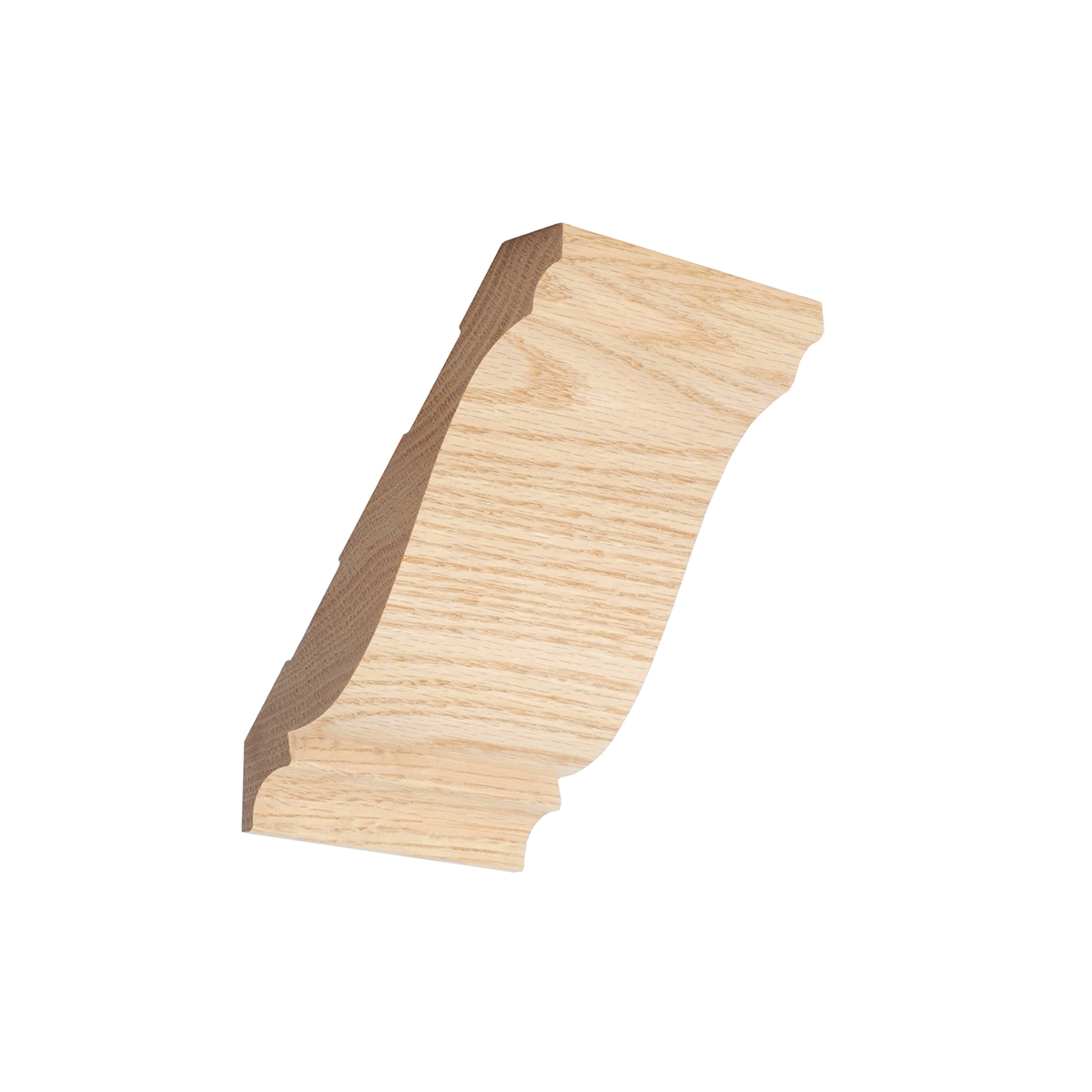 1" x 7-1/4" Red Oak Heavy Crown Moulding - B301