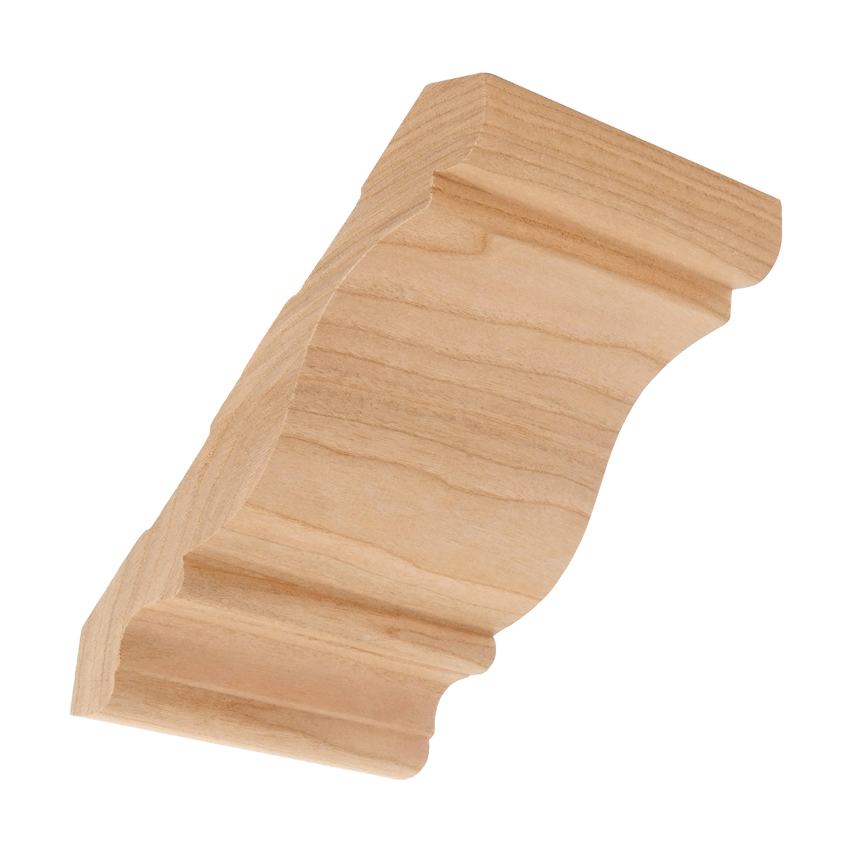 3/4" x 6-1/4" Cherry Classic Crown Moulding - B308