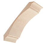 Hard Maple Crown Molding from Baird Brothers | 1-800-732-1697