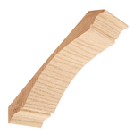 1" x 7-1/4" Red Oak Heavy Crown Moulding - B301