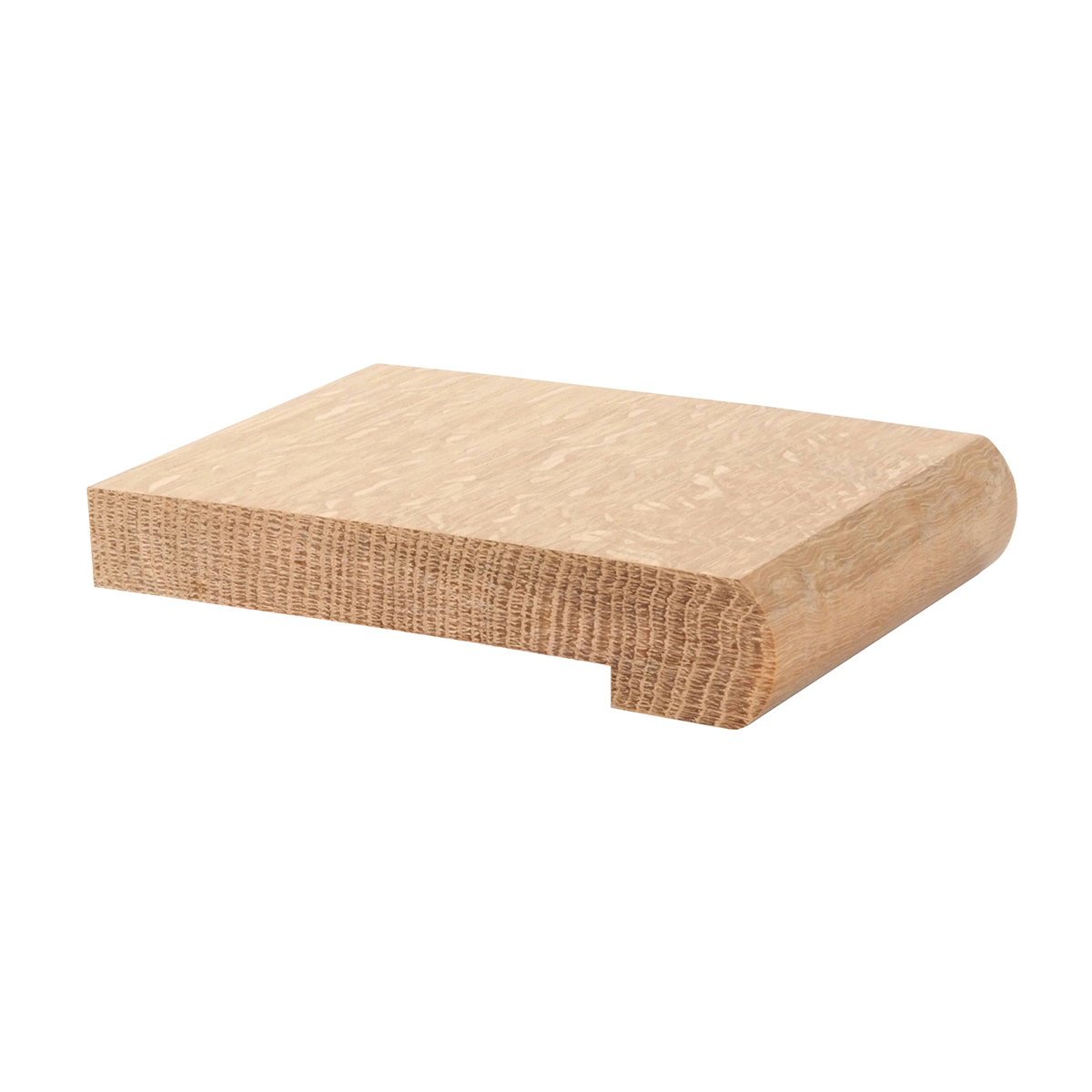 1" x 5-1/2" Qtr Sawn White Oak Landing Tread Nosing - B610