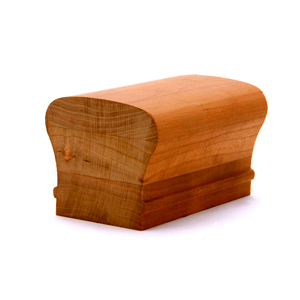 2-5/8" x 2-3/8" Cherry Traditional Handrail - LJ6210